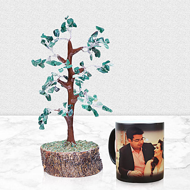 Green Wish Tree with Personalised Magical Mug singapore | Gift Green ...